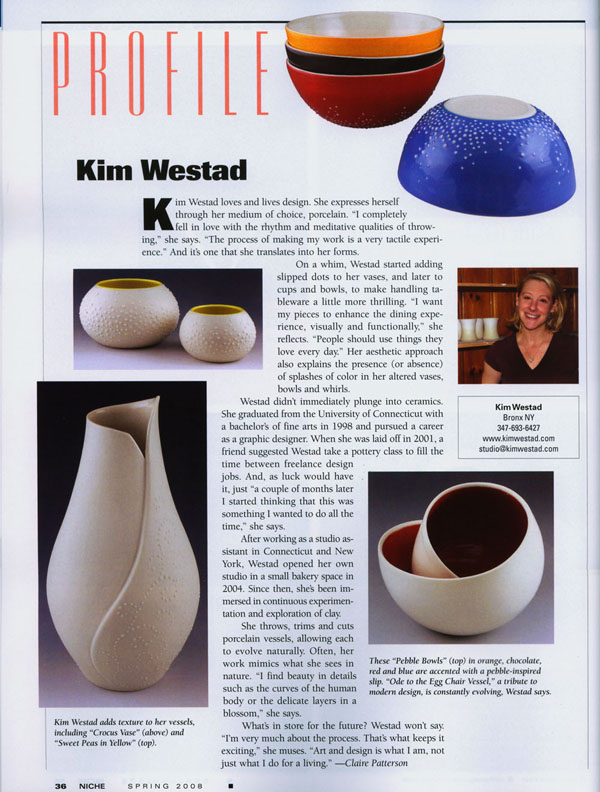 Kim Westad Ceramics
